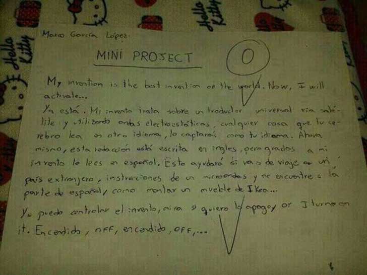 GreenPis Oficial: 18 insólitas respuestas de exámenes que te harán reír ...